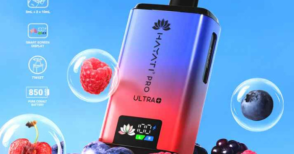 HAYATI PRO ULTRA + 25K - KIT - BLUE RAZZ CHERRY - 20MG