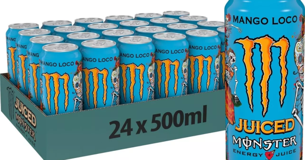 Wholesale Supplier of Monster Energy Mango Loco 500ml in Preston, UK