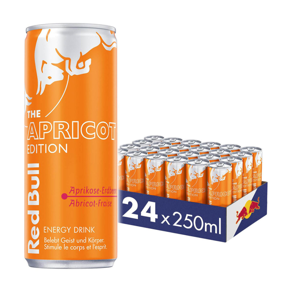 Wholesale Supplier of Red Bull The Apricot Edition Energy Drink 250ml ...