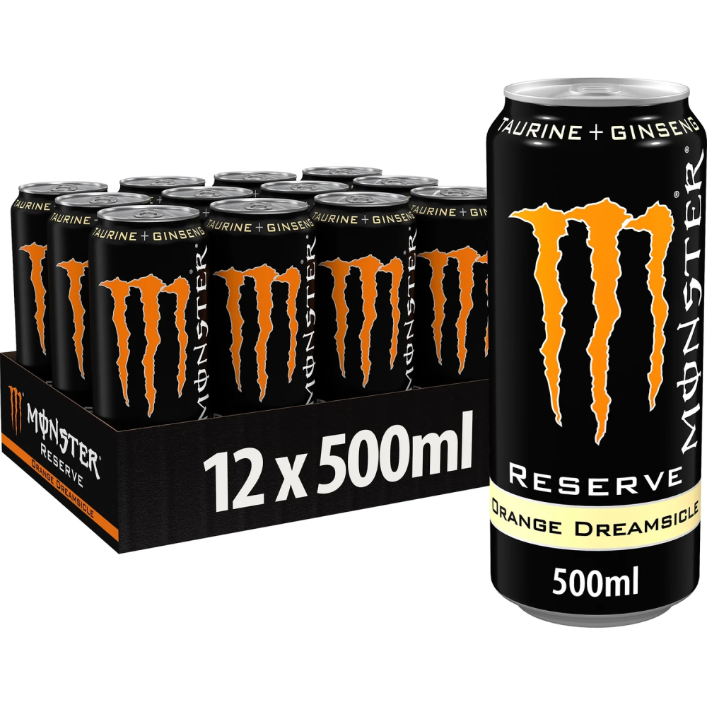 Wholesale Supplier of Monster Reserve Energy Drink Orange Dreamsicle ...