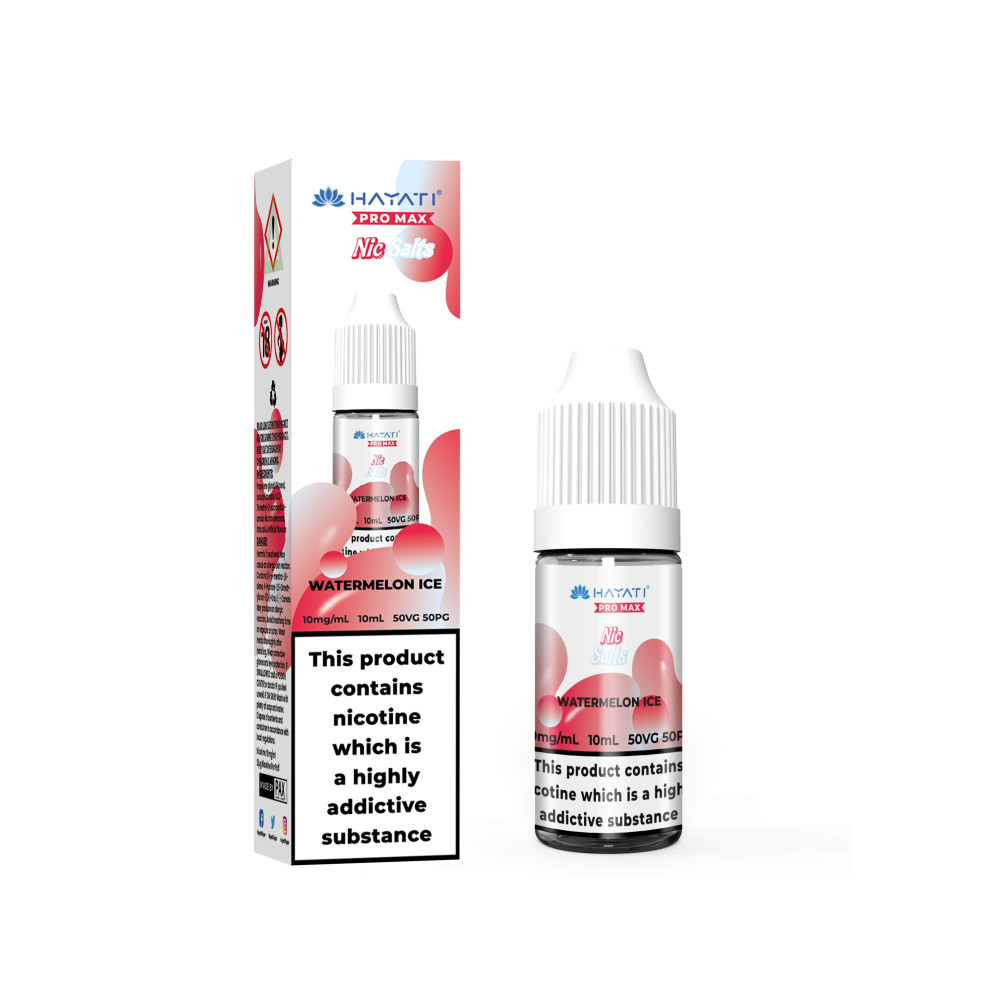 Watermelon Ice Nic Salt | Hayati Pro Max 20mg E-Liquid | 10ml - QTY 10