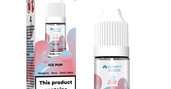 Ice Pop Nic Salt | Hayati Pro Max 10ml E-Liquid 20mg - QTY 10