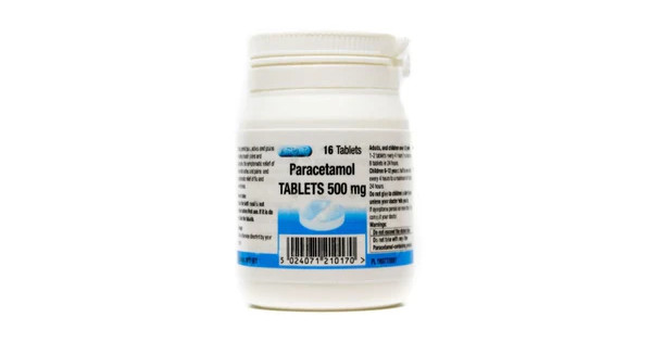Paracetamol 500mg Caplets 16 Tubs | QTY 12 Wholesale Medicine