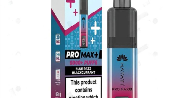 Hayati Pro Max+ 6000 Prefilled Pod Vape Kit | Blue Razz Blackcurrant