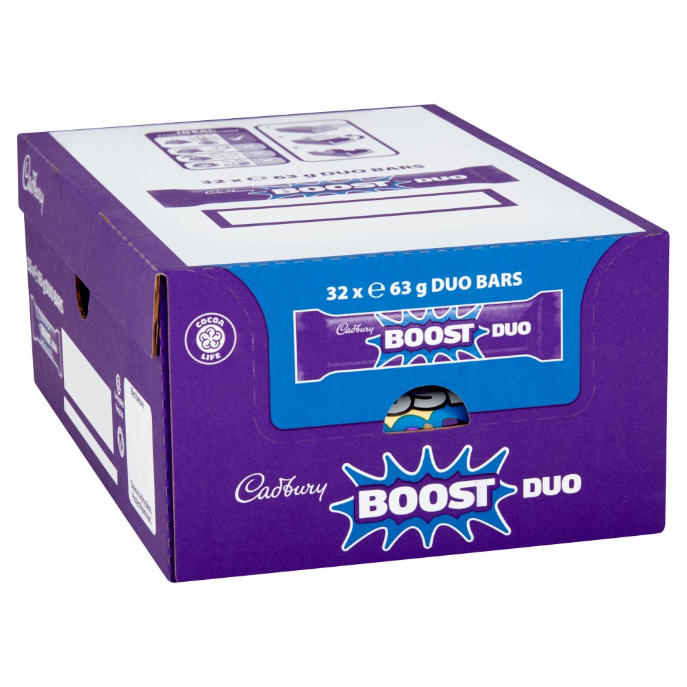 Wholesale Supplier of Cadbury Boost Duo Chocolate Bar – Preston, UK