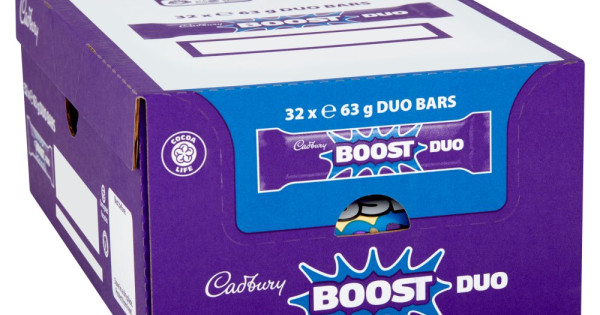 Cadbury Boost Duo Chocolate Bar 63g
