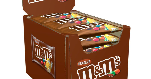 M and M Milk Chocolate Bites Bag 45g