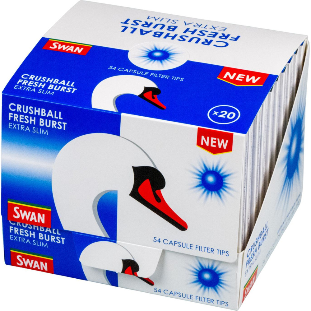 Wholesale Supplier of Swan Crushball Freshburst Filter Tips – Preston, UK