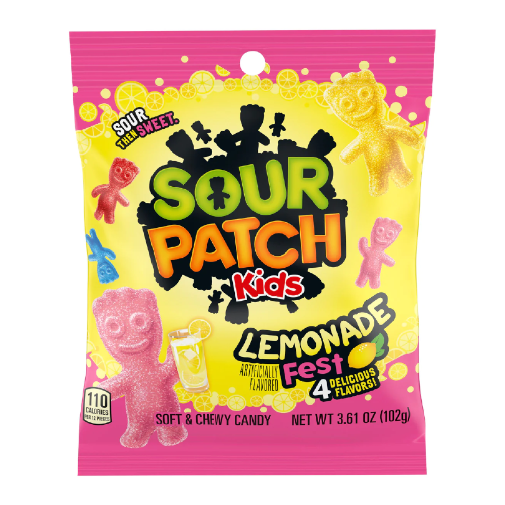 Wholesale Supplier of Sour Patch Kids Lemonade Fest - Preston, UK