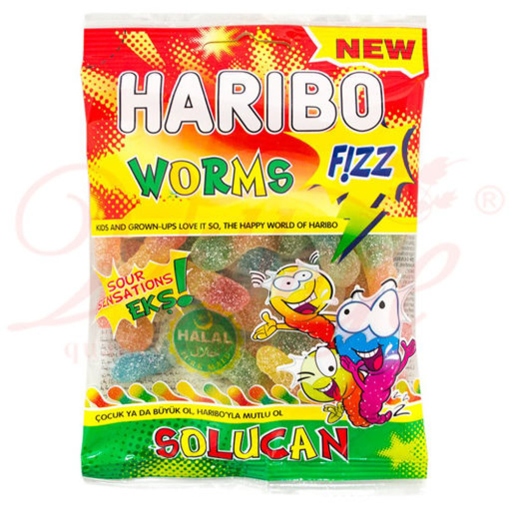 Haribo Eksii Solucan 70g - Wholesale Supplier in Preston
