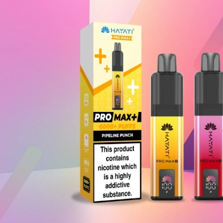 Hayati Pro Max Plus 6K Refill Pods & Reusable Vapes UK